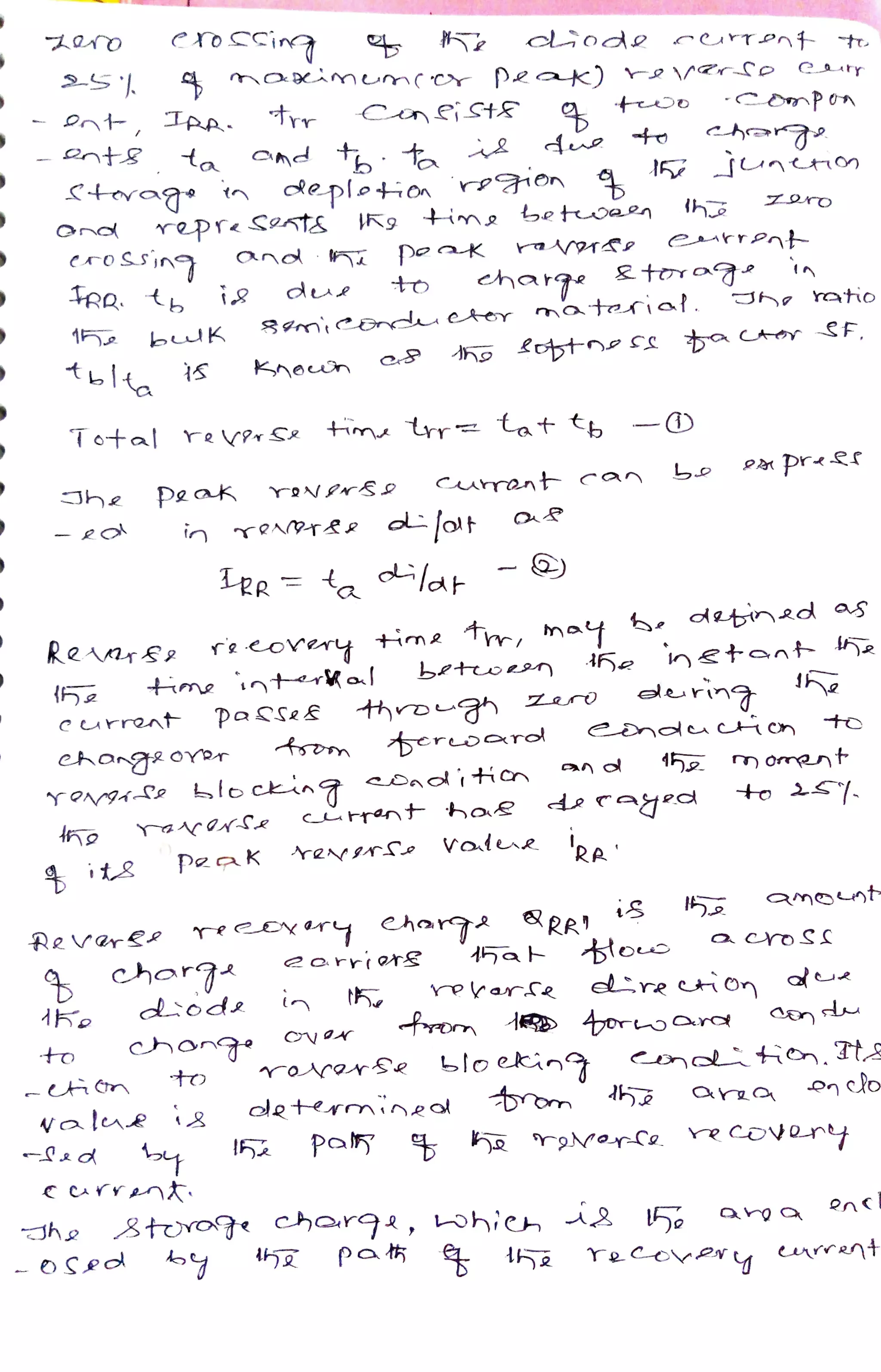 Power Electronics -Power Diodes | PDF