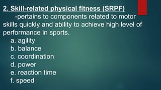 Physical Education 10- Active Recreational Activities (sports) | PPTX
