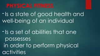 Physical Education 10- Active Recreational Activities (sports) | PPTX