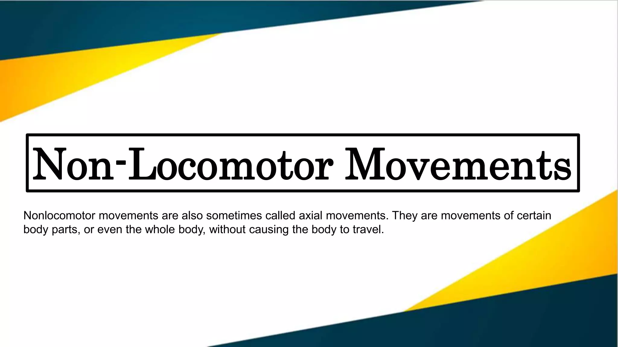 FUNDAMENTALS BODY MOVEMENTS | PPTX