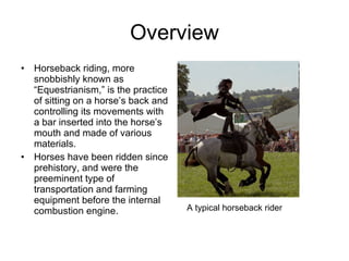 Finn's Horseback Riding Presentation | PPT