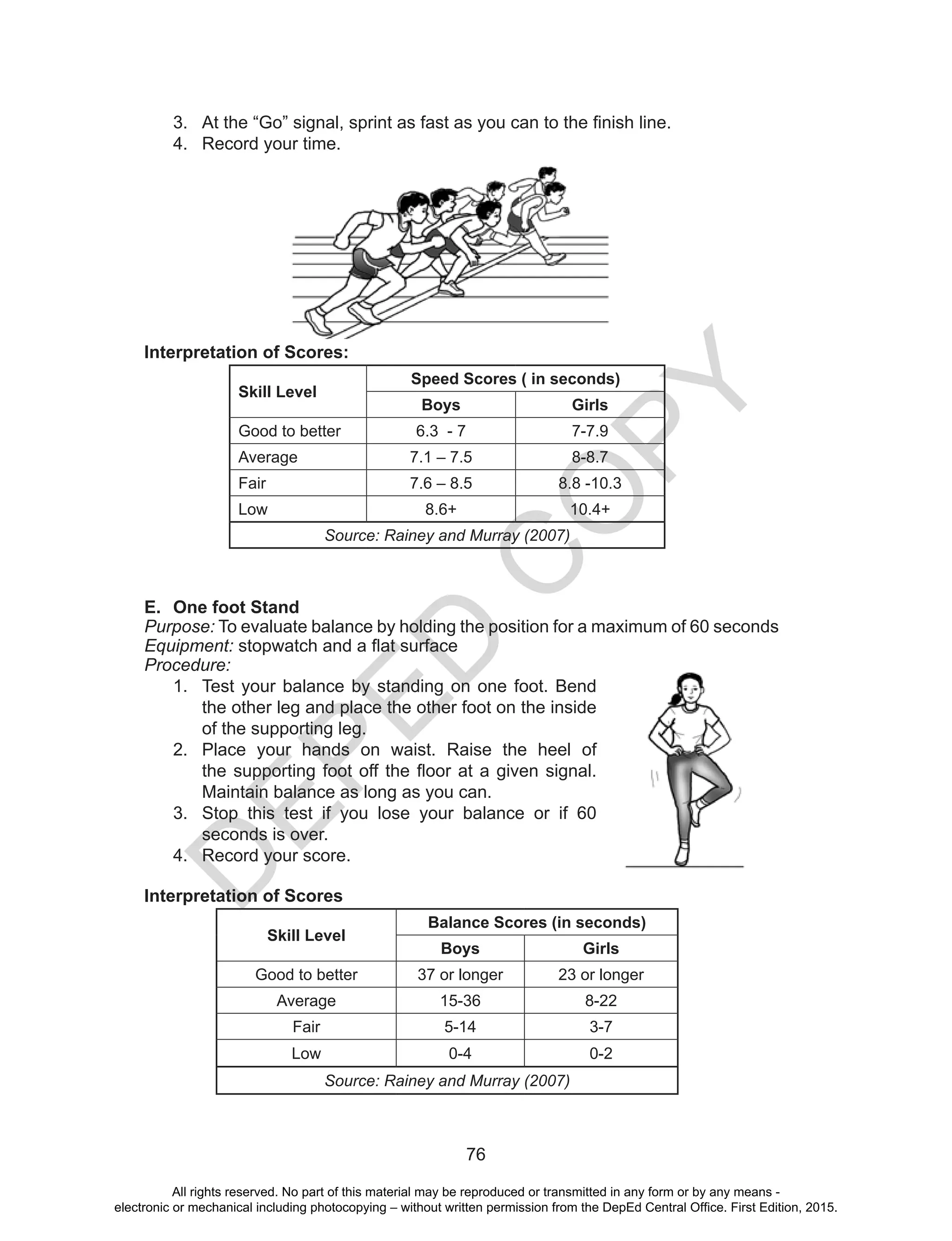 P.E. Grade 10 3rd quarter | PDF
