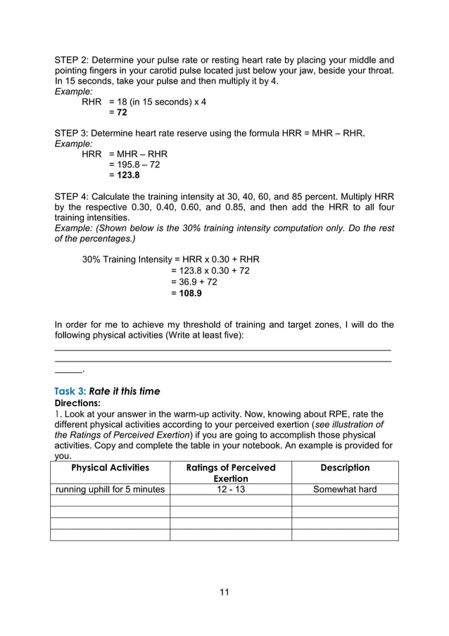 PE11 - MELC 4 Module 4_week7 for teacher.pdf | Heart and Cardiovascular ...