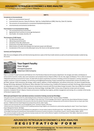 Advanced Petroleum Economics & Risk Analysis | PDF