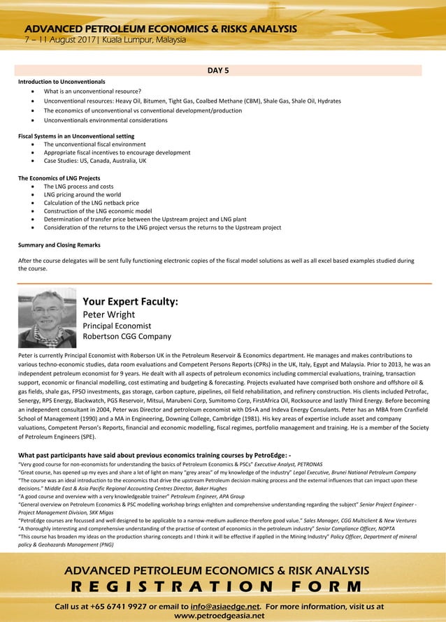 Advanced Petroleum Economics & Risk Analysis | PDF | Business Accounting & Finance | Business