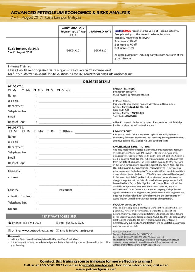 Advanced Petroleum Economics & Risk Analysis | PDF | Business ...