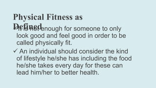 Grade 11 PE 11 LESSON 1 The healthiest and Fittest Me.pptx