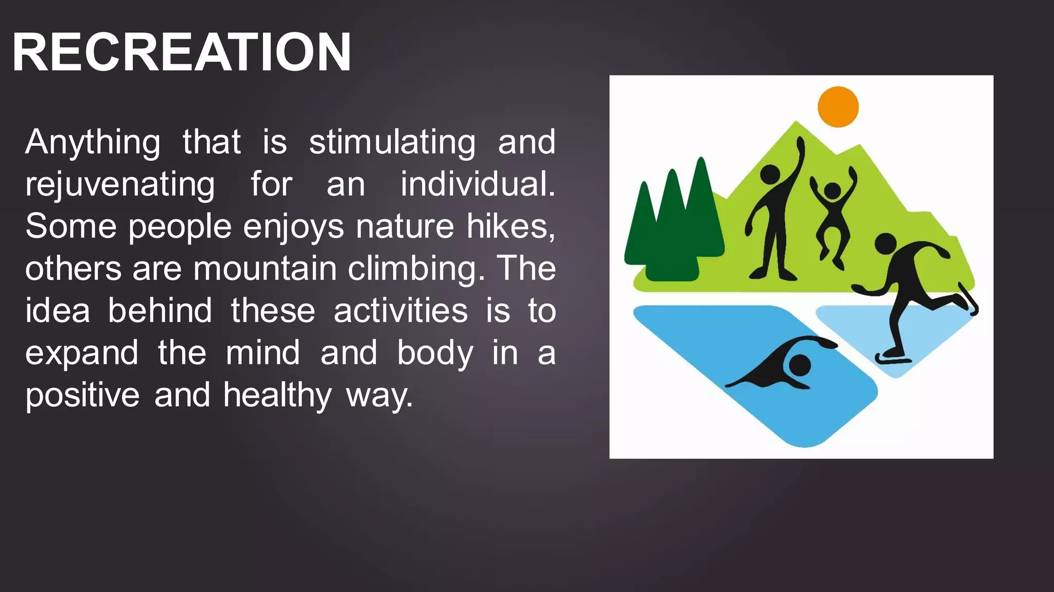 PHYSICAL EDUCATION 12 - Recreational Activities | PDF