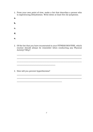Pe 12, (hope3) q2, module 2 , lesson 5 by levi 311 | PDF