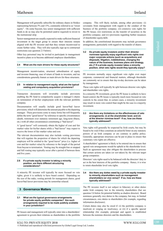 International Comparative Legal Guide to Private Equity 2018 - Ireland ...