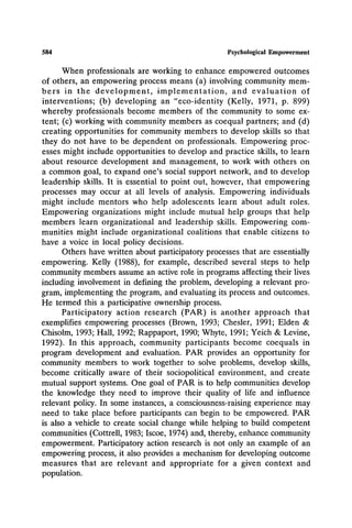 psychological empowerment | PDF