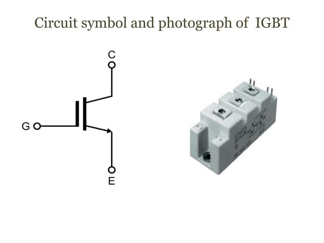 igbt and its characteristics | PPTX