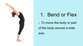 PE 1 Week 2_FORMS OF MOVEMENTS.pptx | Equine Sports | Sports