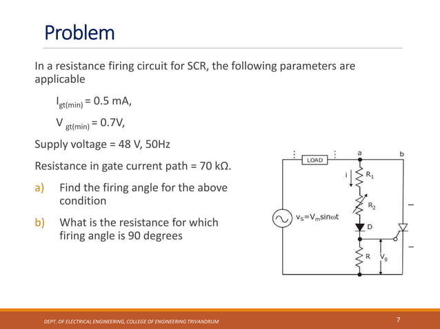 Firing Circuit | PDF | Physics | Science