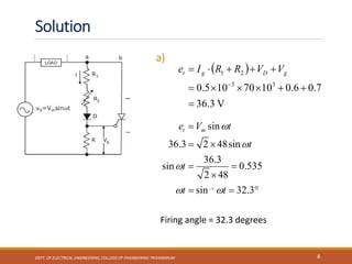 Firing Circuit | PDF
