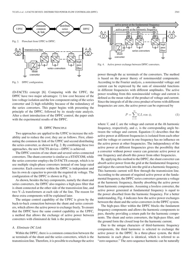 Pe 2010 25 10 A Facts Device Distributed Power Flow Controller Pdf