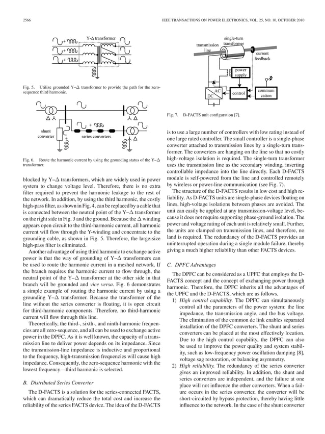 Pe 2010 25 10 A Facts Device Distributed Power Flow Controller Pdf