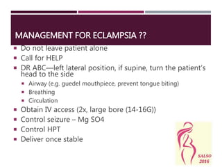 Pre-eclampsia | PPTX