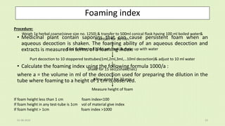 Characterization of Herbal crude drugs according to WHO (NIPER ...