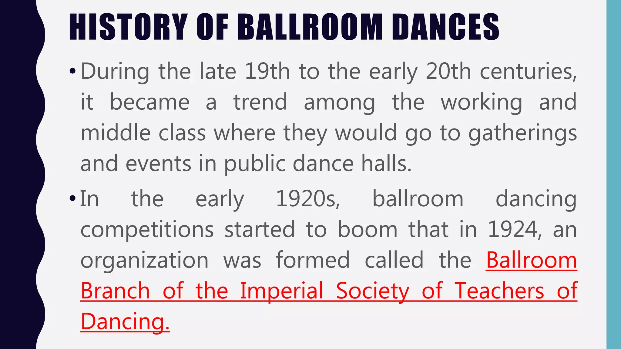 Pe 2 midterm ballroom dances | PPTX
