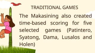 Philippine Traditional Games and Sports. | PPTX