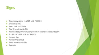 Diagnosis and managment of pulmonary embolism | PPT