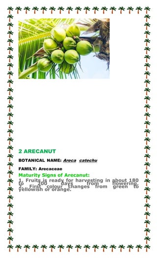 Maturity indecs of minor fruits and vegetables | PDF