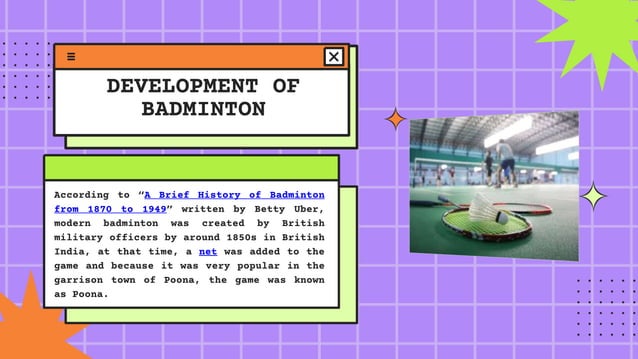 PE About Badminton.pptx | Badminton | Sports
