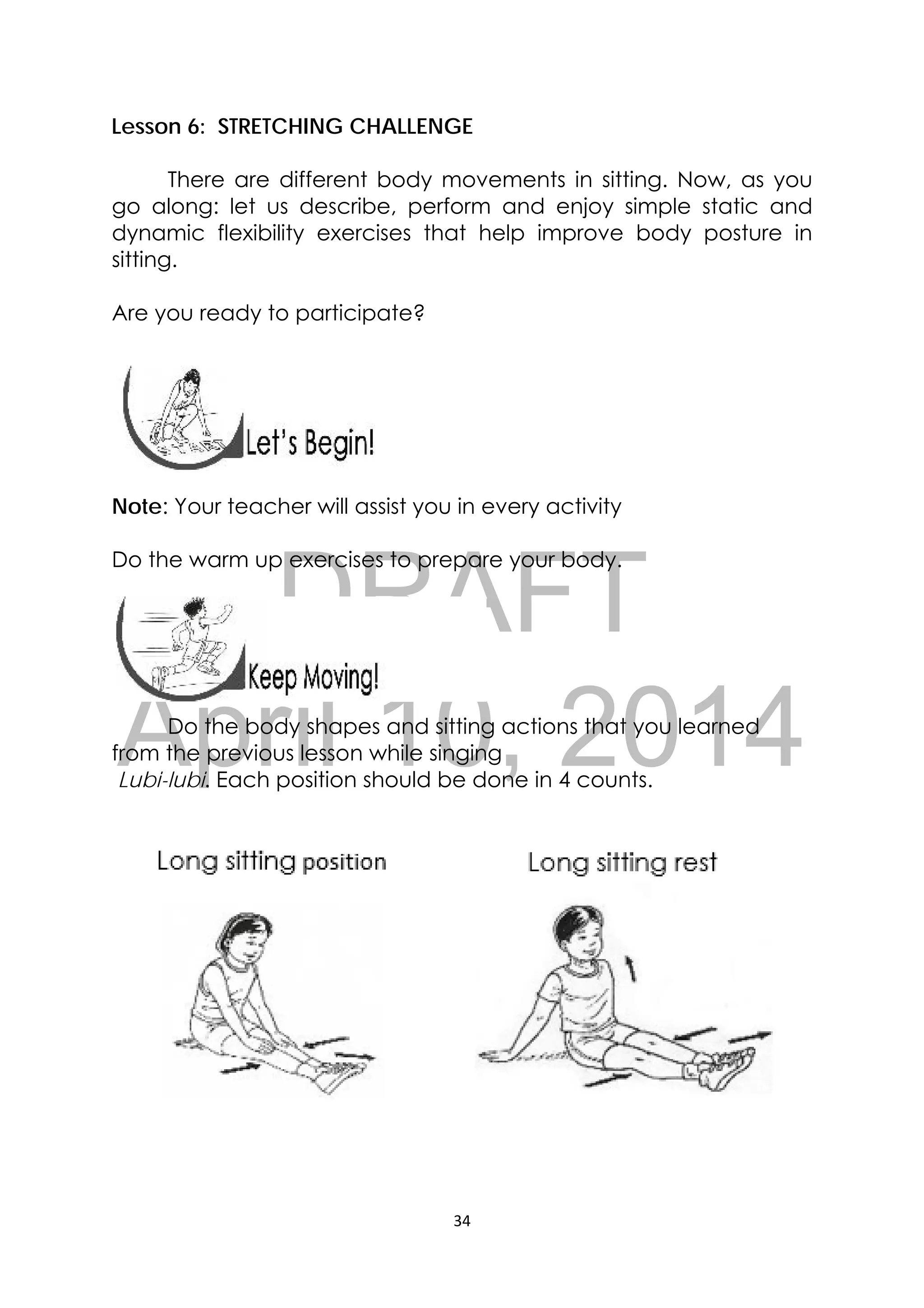 Grade 3 PE Learners Module | PDF