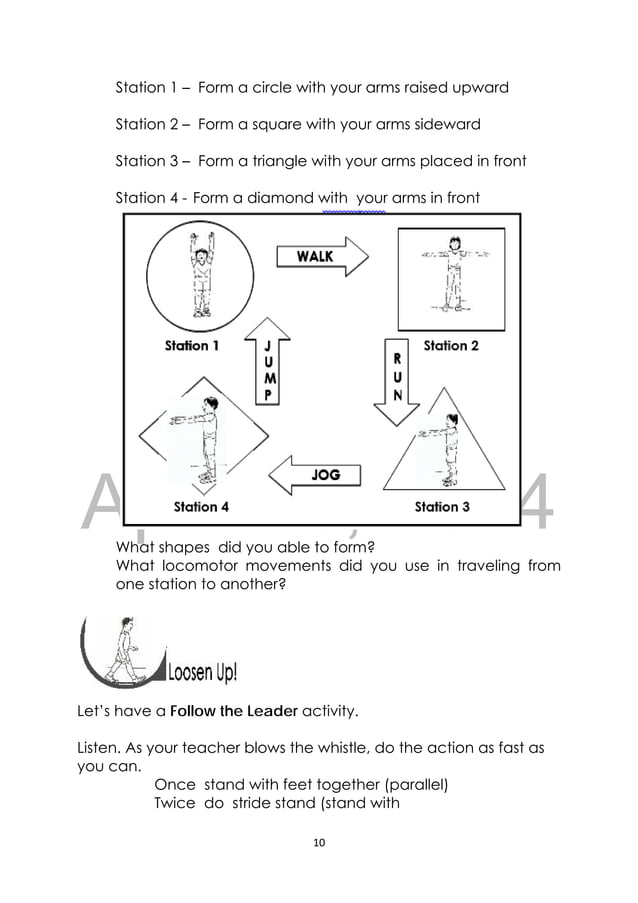 Grade 3 PE Learners Module | PDF | Figure Skating | Sports
