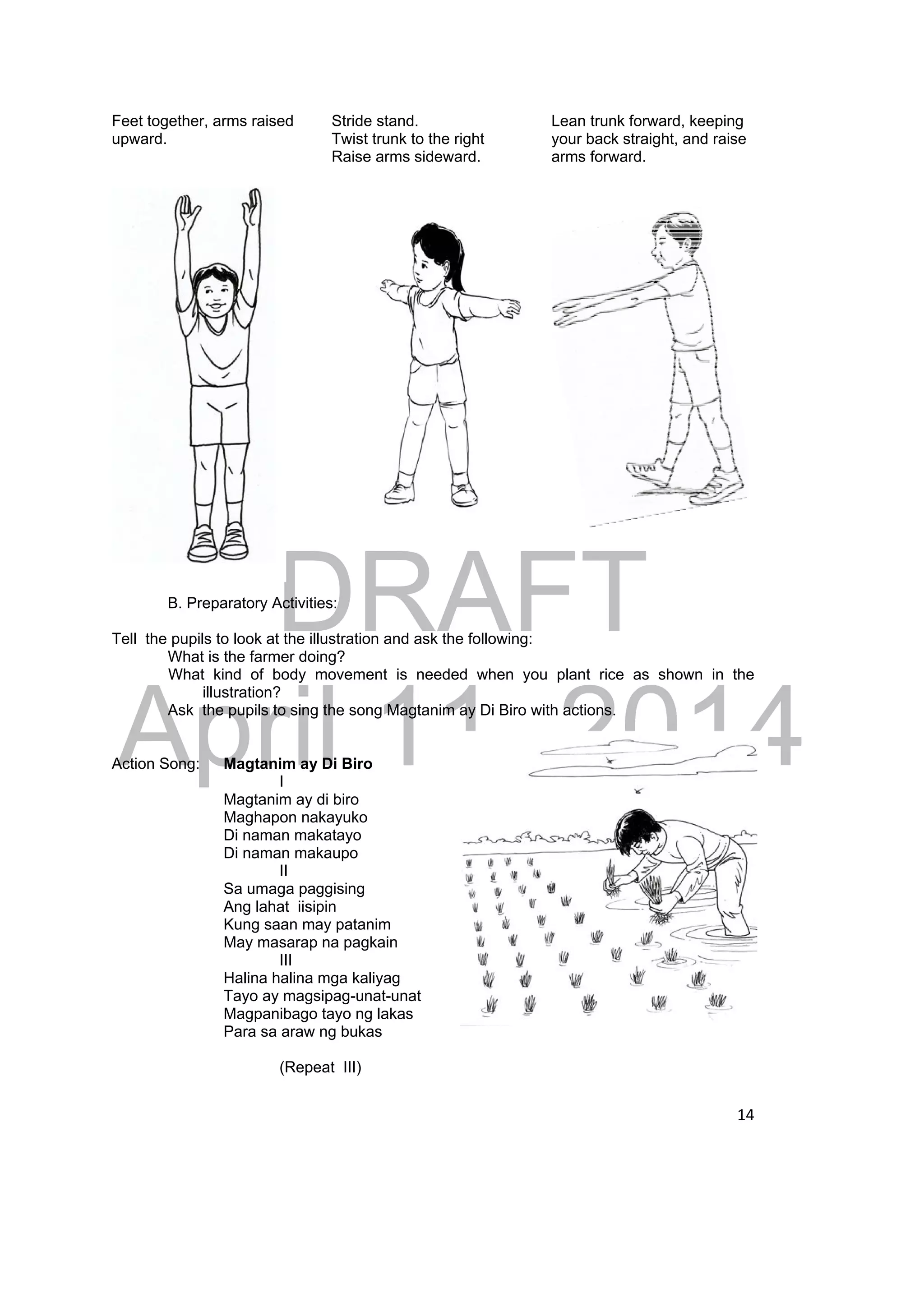 Grade 3 PE Teachers Guide | PDF