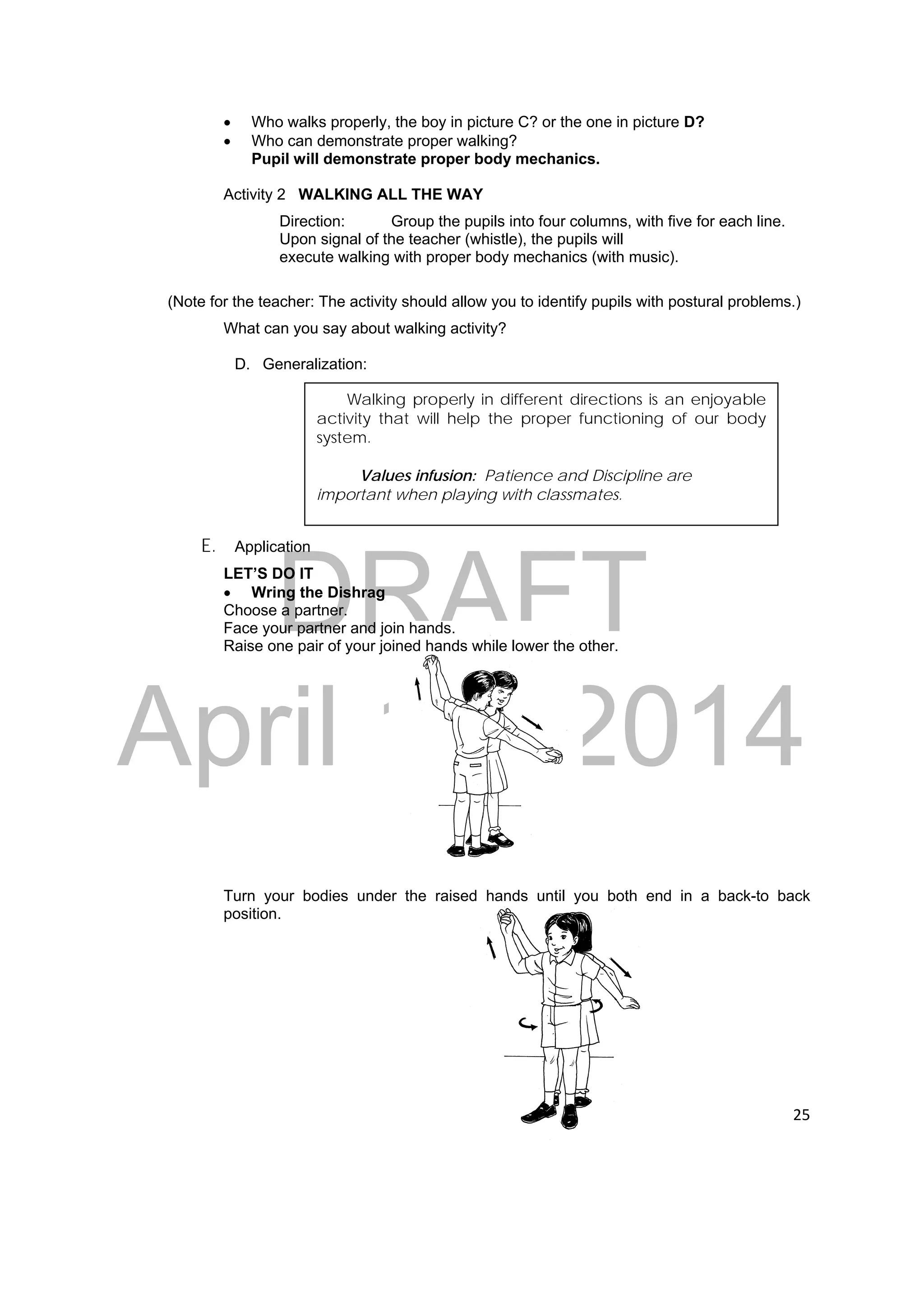 Grade 3 PE Teachers Guide | PDF