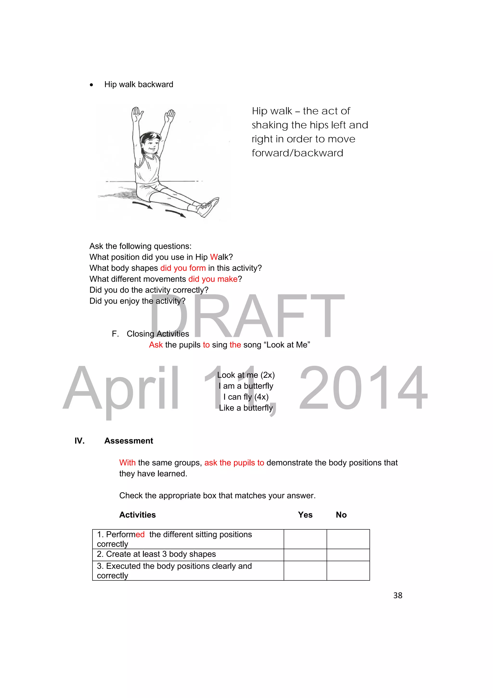 Grade 3 PE Teachers Guide | PDF