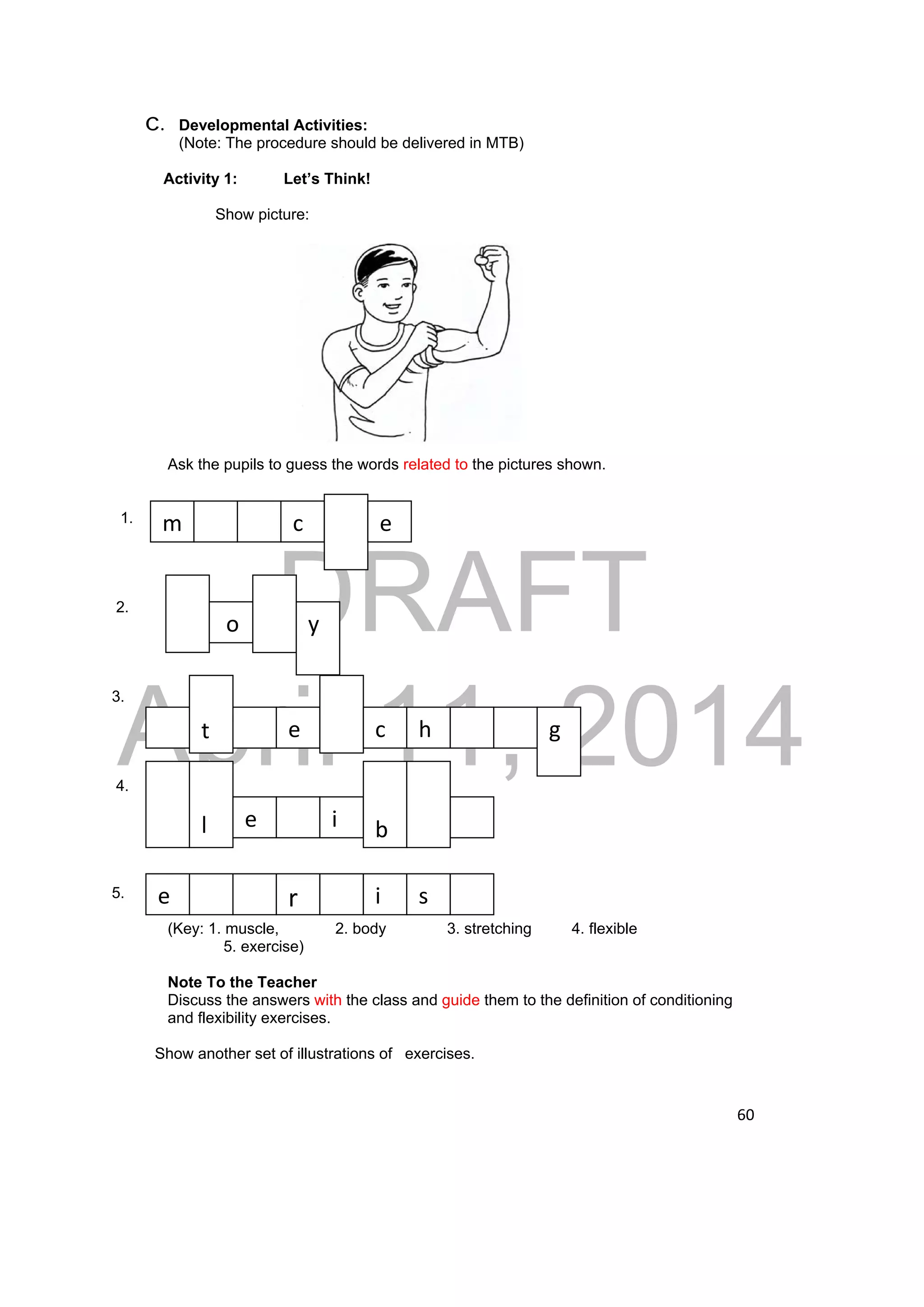 Grade 3 PE Teachers Guide | PDF