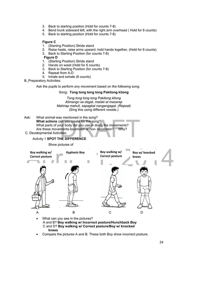 Grade 3 PE Teachers Guide | PDF