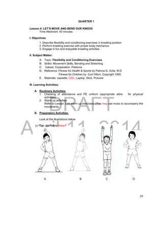Grade 3 PE Teachers Guide | PDF