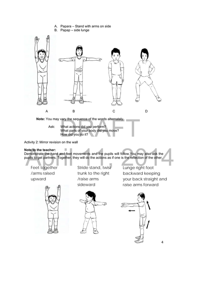 Grade 3 PE Teachers Guide | PDF