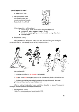 Grade 3 PE Teachers Guide | PDF