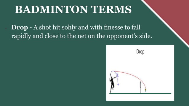 Unit 5- Drills and Terminologies of Badminton | PPTX