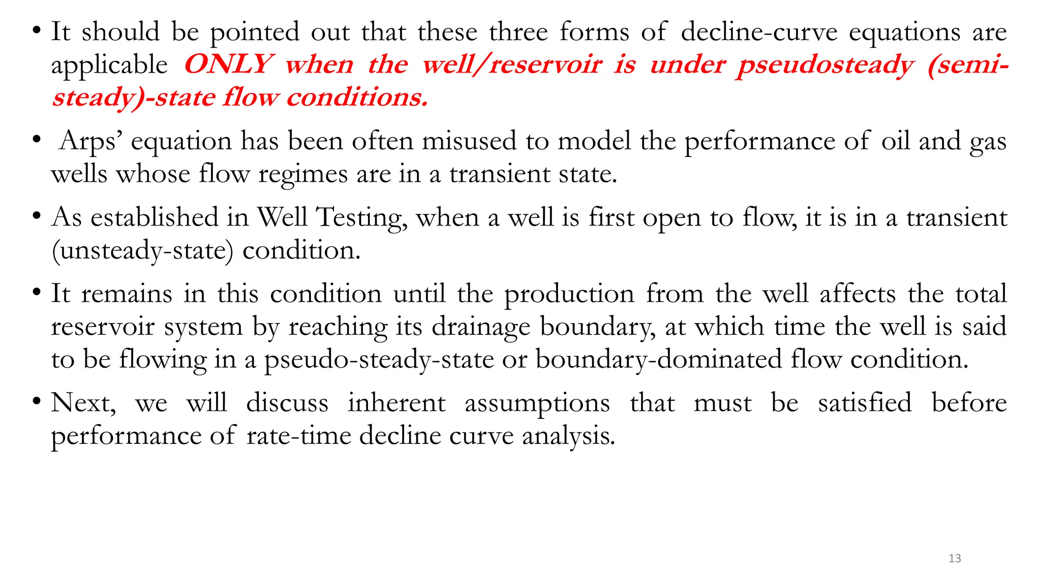 PE 459 LECTURE 8, decline curve analysis for gas wells | PDF