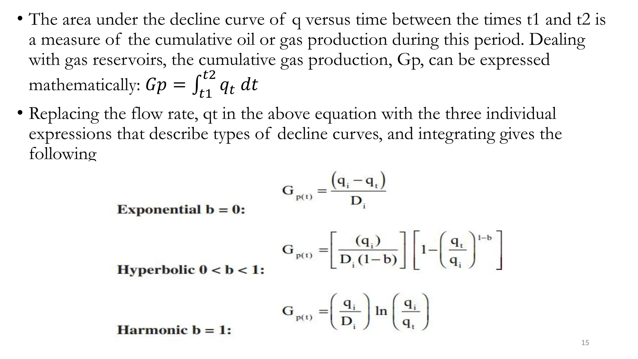 PE 459 LECTURE 8, decline curve analysis for gas wells | PDF