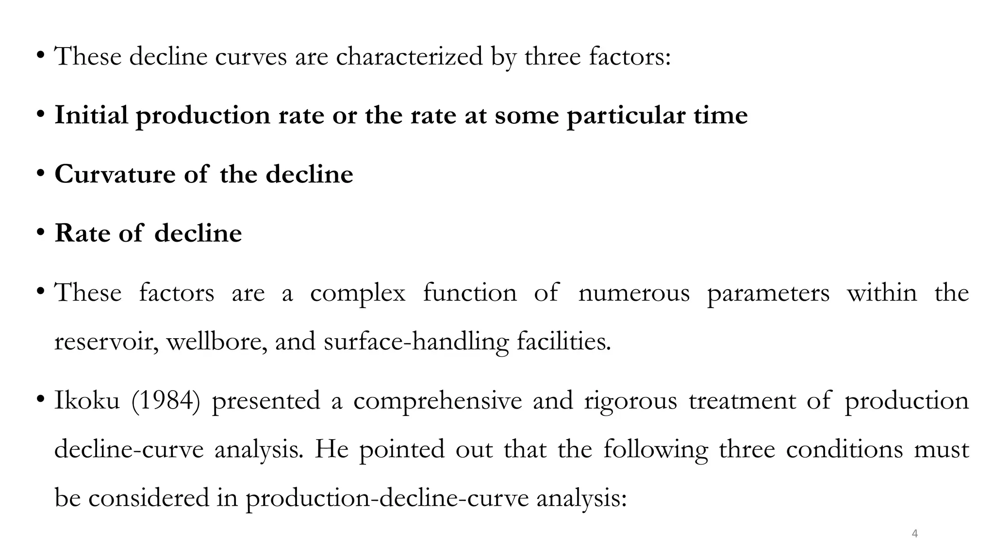PE 459 LECTURE 8, decline curve analysis for gas wells | PDF