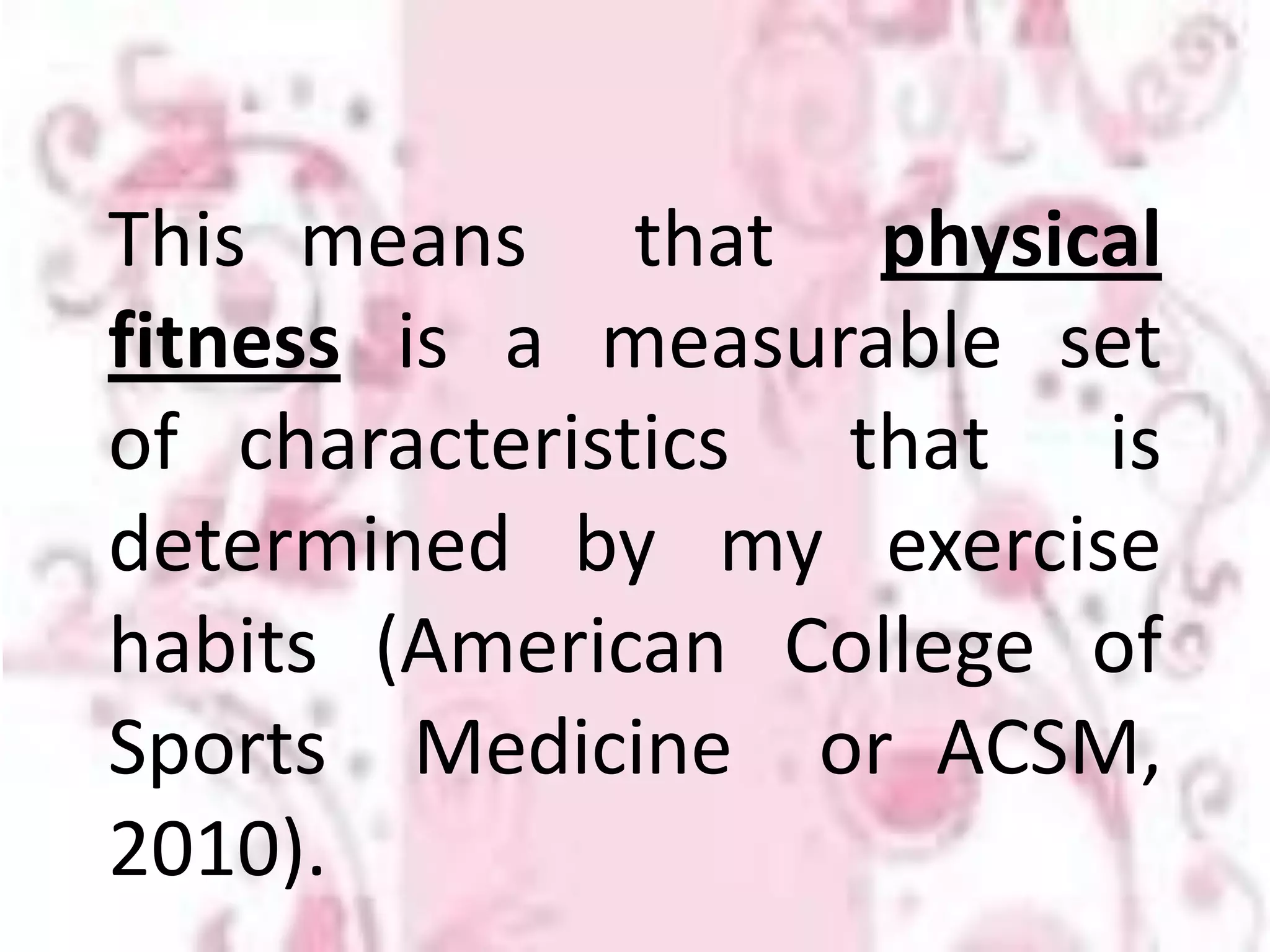 PE 7 - Lesson 1 Understanding Physical Fitness | PDF