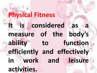 PE 7 - Lesson 1 Understanding Physical Fitness | PDF