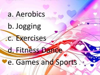 PE 7 - Lesson 3 Principles of Physical Activities | PDF