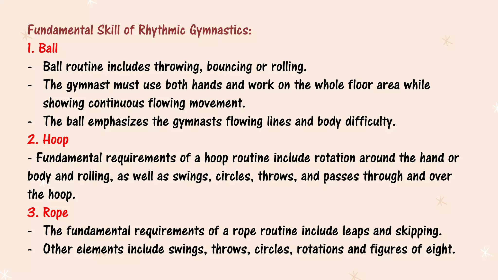 RHYTHMIC GYMNASTICS | PPTX