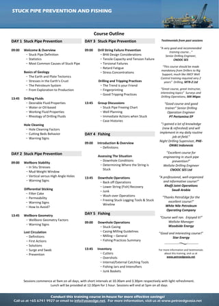 Stuck Pipe Prevention and Fishing | PDF