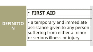 PE 9- Q1- Week1- First Aid in Team Sports.pptx
