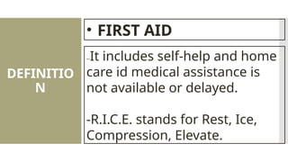 PE 9- Q1- Week1- First Aid in Team Sports.pptx