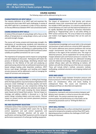 HPHT Well Engineering | PDF